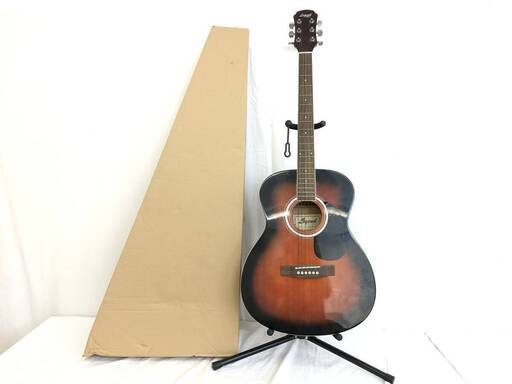 JT495(O) Legend レジェンド FG-15BS アコースティックギター レジェンド 弦楽器 ギター スタンド付き 中古現状品 現 ...