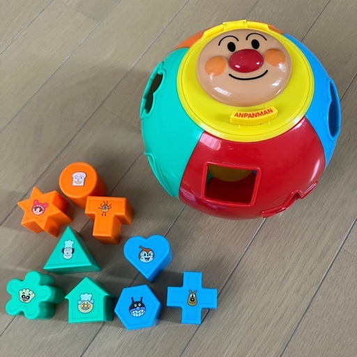 アンパンマン まるまるパズル 欠品ピースあり 型はめパズル ボールパズル ベビー 知育玩具 おもちゃ (YUICHI) 篠路のおもちゃ《知育玩具》の中古あげます・譲ります｜ジモティーで不用品の処分
