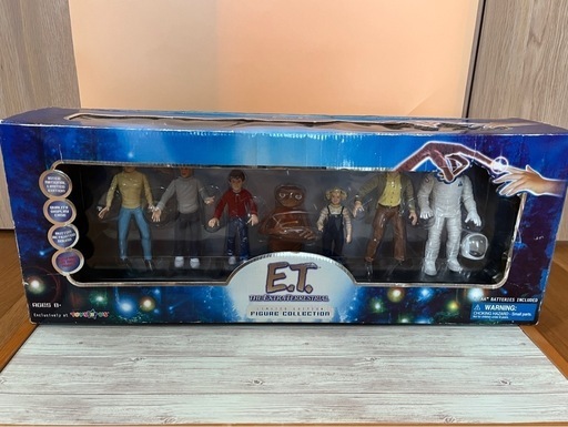 ⭐︎絶版E.T. the extra terrestrial FIGURE COLLECTION トイザらスusj購入フィギュア (asako) 明石のフィギュアの中古あげます・譲ります ...