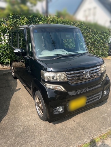 NBOXカスタム4WD ターボ車検付き (おーちゃん) 平田のN-BOXの中古車｜ジモティー