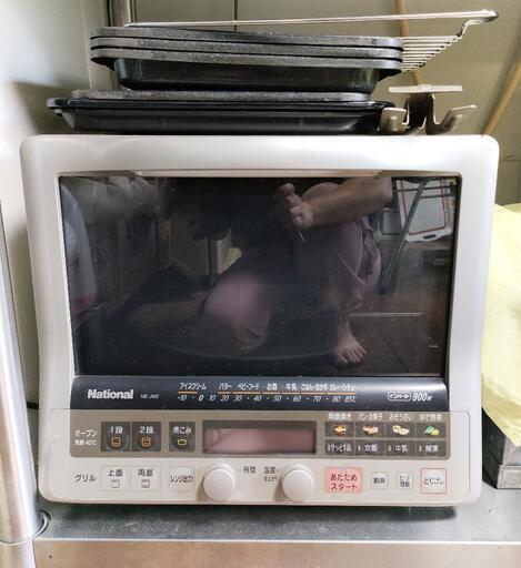 【交渉中】＃007【National】電子レンジオーブン NE-JW2 (きくち) 千葉のキッチン家電《オーブントースター》の中古あげます・譲ります｜ジモティーで不用品の処分