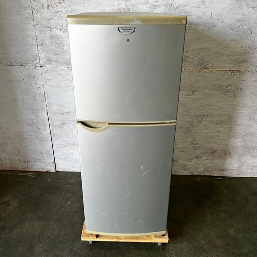 【SHARP】 シャープ 2ドア 冷凍冷蔵庫 容量140L 冷凍室40L 冷蔵庫100L SJ-14D-H 2001年製 N0326 (買う買う王国) 富山のキッチン家電《冷蔵庫》の中古あげ ...