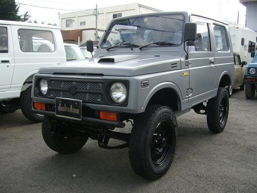 美車 7年 最終5型 ジムニー JA11V改 リフトアップ公認 マットグレー 5速 エアコン パワステ (サンコーオート) 箱根ケ崎のジムニーの中古車｜ジモティー