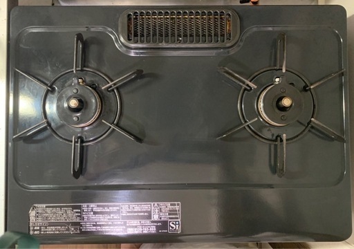 パロマ 都市ガス用 ガステーブル IC-N36BM-L 2017年製 幅56㎝ 右強火 ガスコンロ 2口 Paloma本日限定 ...