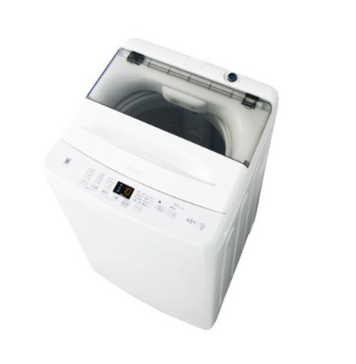 ハイアールの洗濯機差し上げます。購入2023年4月JW-U45A (RUMI) 新大久保の生活家電《洗濯機》の中古あげます・譲ります｜ジモティーで不用品の処分