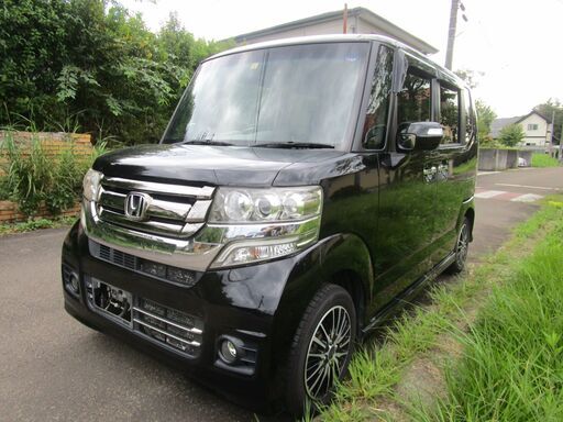 総額お支払い25万円!(^^)!H28年ホンダN-BOXカスタムGLパッケージ★左電動スライド★ナビ／フルセグTV／Bluetooth／バッ… (ちょこえもん) 柴田のN-BOXの中古車｜ジモティー