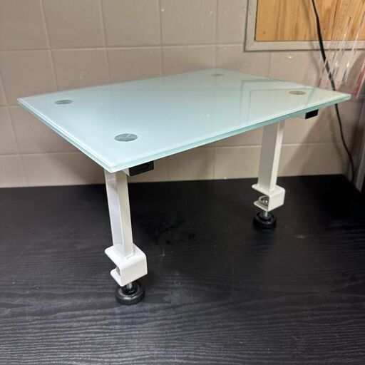 デスクエクステンダーガラス増設追加拡張 (2up Corp.) 御陵のオフィス用家具《机》の中古あげます・譲ります｜ジモティーで不用品の処分
