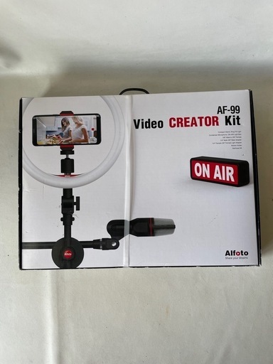 Alfoto アルフォト Video CREATOR Kit ビデオクリエイターキット AF-99 YouTube 自撮り 生配信 商品撮影… (ゼリー) 篠路のテレビゲーム《プレイ ...
