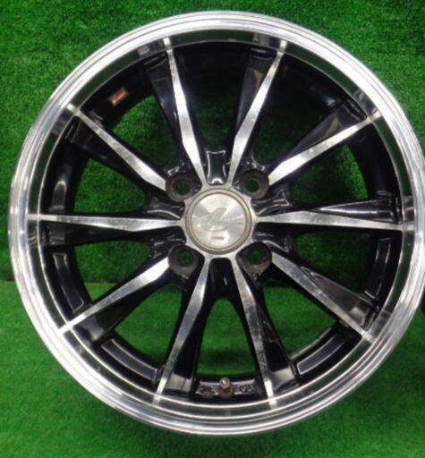 良品!! Weds ウェッズ LEONIS 15インチ ホイール 4本 4.5J 100 4穴 4H (Bigfamily ) 錦岡のタイヤ、ホイールの中古あげます・譲ります｜ジモティーで不用品の処分