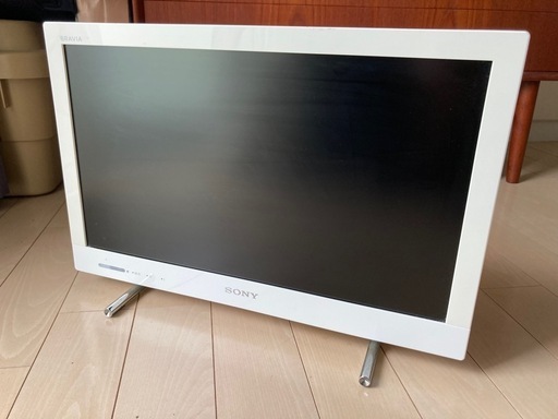 SONY液晶テレビBRAVIA KDL-22EX420 22インチホワイト (tkt352) 辰巳のテレビ《液晶テレビ》の中古あげます・譲り ...