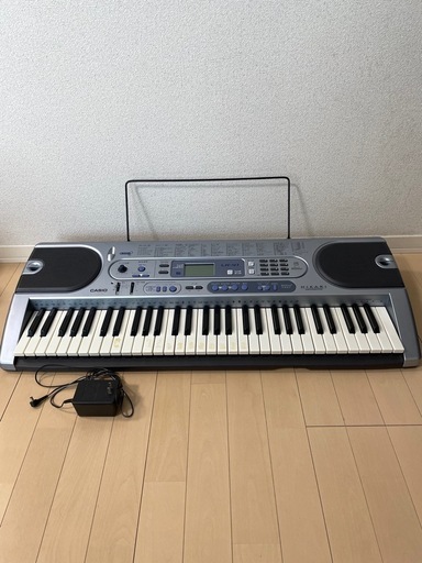CASIOキーボードLK-41 (トントン) 西府の鍵盤楽器、ピアノの中古あげます・譲ります｜ジモティーで不用品の処分