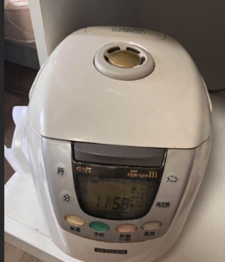 TIGER JIP-S10C (Jun) 若松河田のキッチン家電《炊飯器》の中古あげます・譲ります｜ジモティーで不用品の処分