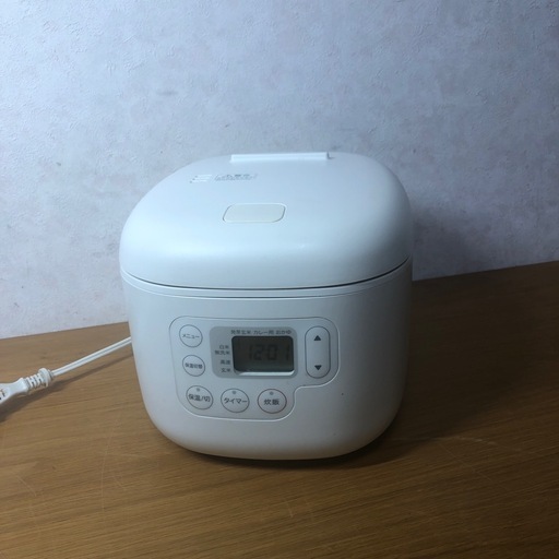 無印良品炊飯器3合MJ-RC3A (プロフィールを必読！) 入山瀬のキッチン家電《炊飯器》の中古あげます・譲ります｜ジモティーで不用品の処分