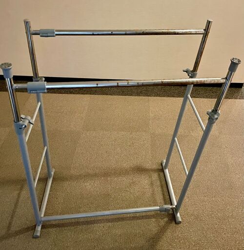 【無料】ハンガーラック 押入れハンガー 2段タイプ OSH-Y27 押入れ 2段 パイプハンガー OSH-Y27 押入れ収納 クローゼット … (売りますあげます) 田町の収納家具《スチール ...