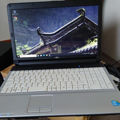 Fujitsu Intel core i3 M350@2,27Ghz ram 4GB (draken😈) 辰野のノートパソコンの中古あげます ...