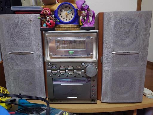 victerビクター コンポマルチコンポオーディオ (KKA) 中小田井のオーディオ《コンポ》の中古あげます・譲ります｜ジモティーで不用品の処分
