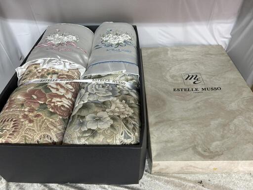 18 ESTELLE MUSSO（エステルムッソー）肌布団140cm×190cm 綿100% (NS) 横河原の生活雑貨の中古あげます・譲り ...
