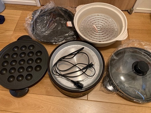 土鍋ホットプレートサンヨーHPS-SD41 (TOZU0601) 北綾瀬のキッチン家電《ホットプレート》の中古あげます・譲ります｜ジモティーで不用品の処分