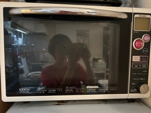 【取りに来れる方】オーブンレンジSHARP RE-S26A (あきこ) 江坂のキッチン家電《オーブンレンジ》の中古あげます・譲ります｜ジモティーで不用品の処分
