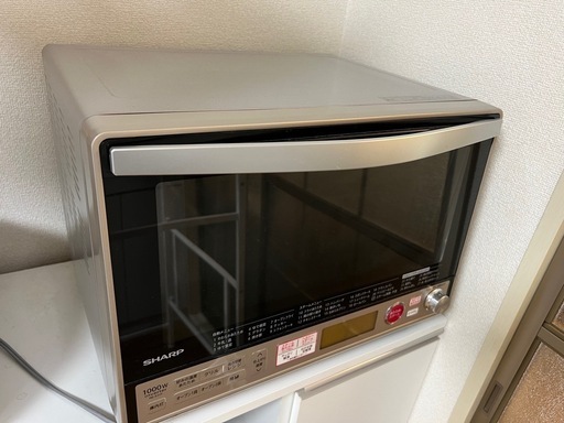 シャープ 30L オーブンレンジ RE-S31F-S 2段調理10/24までお取引可能 (かなかな) 杉田のキッチン家電《オーブンレンジ》の中古あげます・譲ります｜ジモティーで不用品の処分