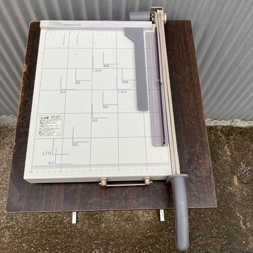 ペーパーカッター 裁断機 紙切り ナカバヤシ Nakabayashi NCL (JUNK🪷BUSH) 雀宮のPCパーツの中古あげます・譲ります ...