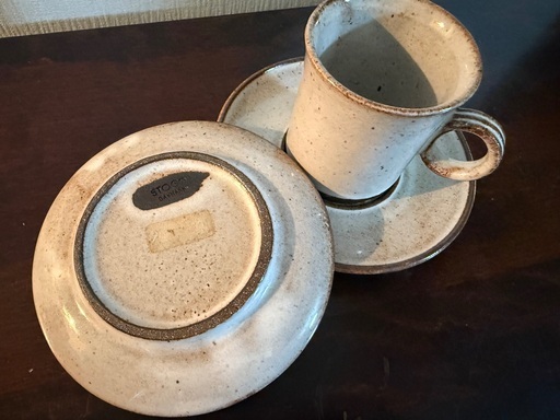 北欧ヴィンテージ（デンマーク）中古STOGO Denmark コーヒー2客 (マキマキ) 浅草の食器《コーヒー、ティー》の中古あげます・譲り ...