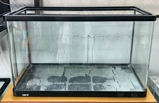 GEX 60cmRガラス水槽【USED】60×30×36メダカ熱帯魚ベタ金魚アクアリウム (バス男) 横堤のその他の中古あげます・譲ります｜ジモティーで不用品の処分