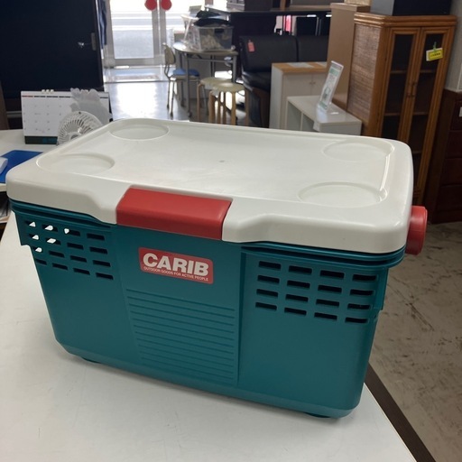 K2410-504 CARIB アウトドア用コンテナBOX キズ・汚れあり 中古 (激安！！おたから塾) 舟入南の収納家具《収納ケース》の中古 ...
