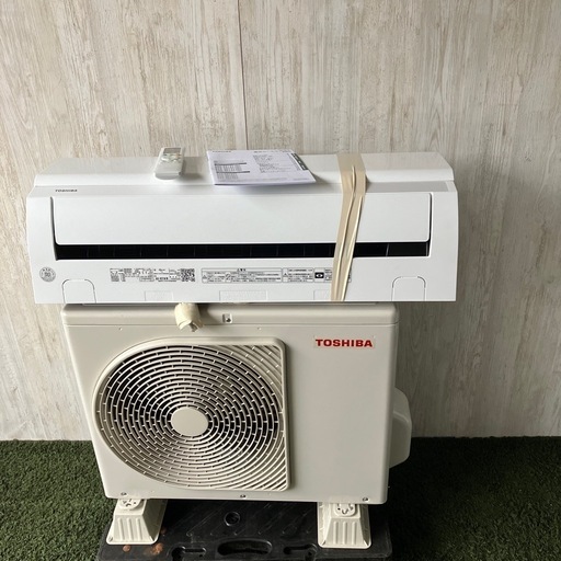 美品 TOSHIBA 東芝 ルームエアコン 大清快 RAS-N221M 2024年製 2.2kW おもに6畳用 (買取マクサス 神戸西) 明石の季節、空調家電《エアコン》の中古あげます・譲り ...