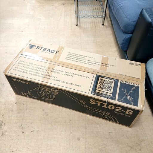 STEADY エアロバイク ST102-B 未使用品 折りたたみ式 フィットネス (（株）ネクストハンズ) 旭川のフィットネス、トレーニングの ...