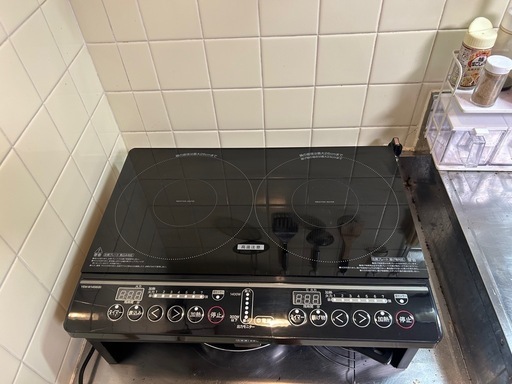 (M) 1ホシザキ IHコンロと専用テーブル