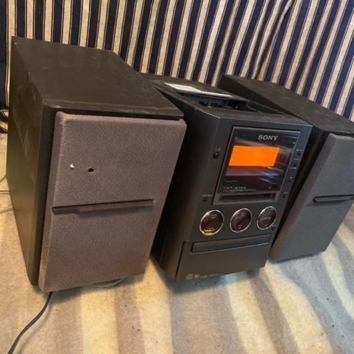 【T1】SONY HCD-M10 CD MD コンポリモコン無し (ヤス) 春木のオーディオ《スピーカー》の中古あげます・譲ります｜ジモティー ...