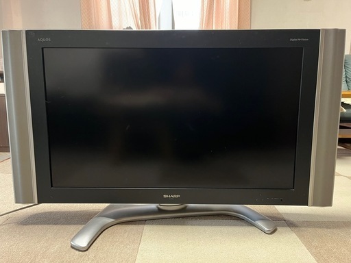 【ジャンク品】SHARP テレビ37型 (H) 久喜のテレビ《液晶テレビ》の中古あげます・譲ります｜ジモティーで不用品の処分