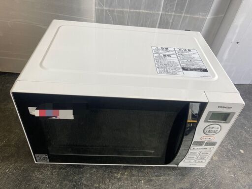 (オアシスリサイクル) ムオ ☆美品￥7,000！TOSHIBA電子レンジ家電2022年製ER-SS17B(W)型【BK017】
