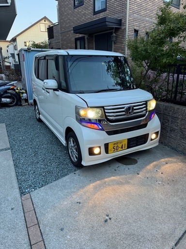 Honda Nbox Custom 4WD (Jonnytran ) 浜松のN-BOXの中古車｜ジモティー