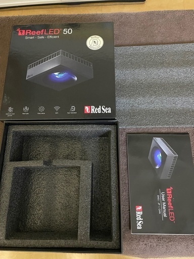 Red Sea（レッドシー）Reef LED（リーフLED）50 (みどり) 東新宿のその他の中古あげます・譲ります｜ジモティーで不用品の処分