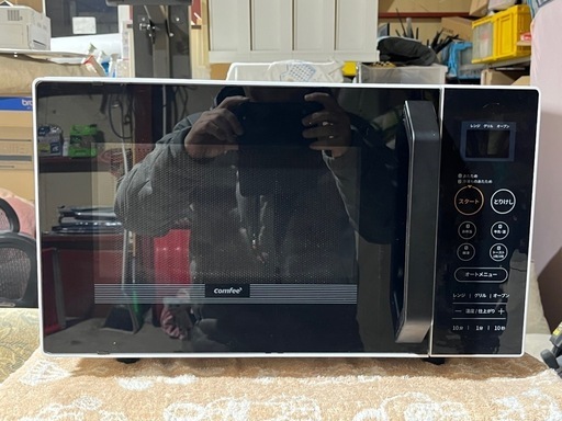 2020年製オーブンレンジグリル電子レンジ多機能ホワイトcomfeeコンフィーEAM－BD161新品時参考価格16，280円 (CES) 札幌のキッチン家電《オーブンレンジ》の中古あげます ...