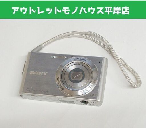 通電OK・動作未確認 デジタルカメラ ソニー サイバーショット DSC-W320 シルバーバッテリー欠品 ☆ PayPay(ペイペイ)決済可 ...