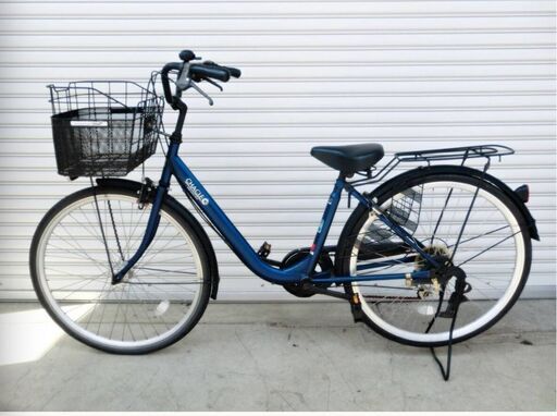 CHACLEエアレスタイヤ自転車26インチ動作良好6段変速ノーパンクママチャリチャクル26型直接引取歓迎 (家電家具アーティクル) 太田のその ...