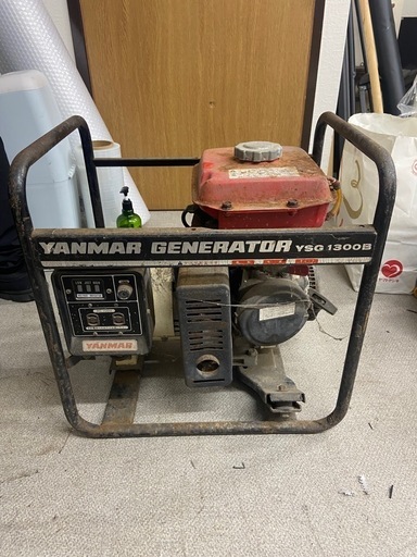 ヤンマーGE36 発電機エンジンジャンク (たこぱ) 東中央町の家電の中古あげます・譲ります｜ジモティーで不用品の処分