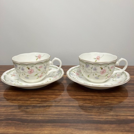 A2411-472J.EREVILPARIS カップ&ソーサー 中古美品 はがれあり 2客バラ売り不可 (激安！！おたから塾) 舟入川口町の ...