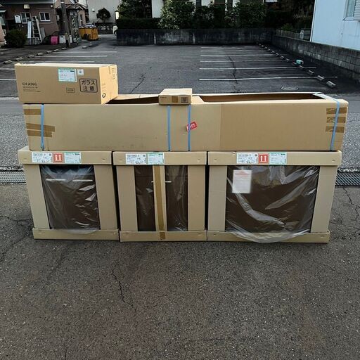 【TOCLAS】 トクラス 《新品》 システムキッチン Bb I型 間口2550mm Cシリーズ 開き戸プラン 6点セット N0478 (買う買う王国) 富山のその他の中古あげます・譲ります ...