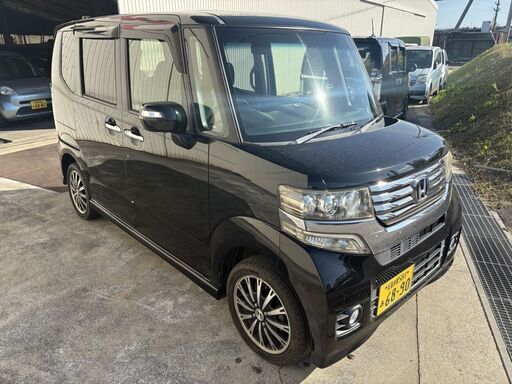 平成24年NBOXカスタムGターボ4WD車検令和7年7月 (euope) 男川のN-BOXの中古車｜ジモティー
