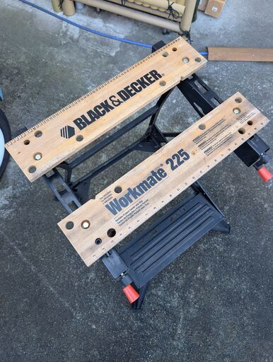 BLACK＆DECKER ブラックアンドデッカー ワークメイト225 WM225 作業台 (はしもと) 小田原のその他の中古あげます・譲ります ...