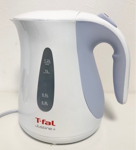 【中古品】T-fal ティファール 電気ケトル 1.2L たっぷり大容量 ジャスティン プラス サーブル KO49 キッチン家電 (錬金堂 伊勢原白根店) 伊勢原のキッチン家電《電気ポット》の ...