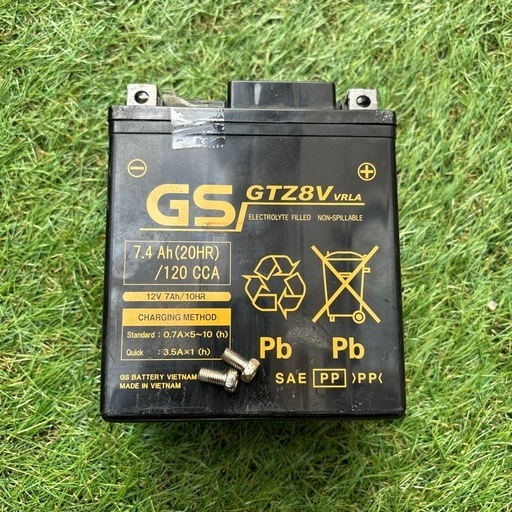 バイクバッテリーGS GTZ8V (オックン) 摂津富田のその他の中古あげます・譲ります｜ジモティーで不用品の処分