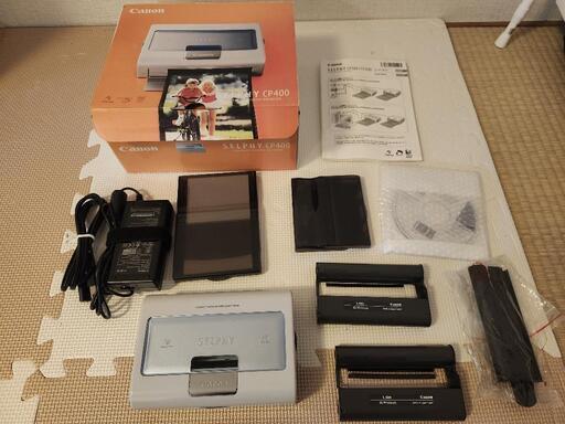 キャノン写真プリンターSELPHY CP400 (まち) 百合ヶ丘のプリンターの中古あげます・譲ります｜ジモティーで不用品の処分