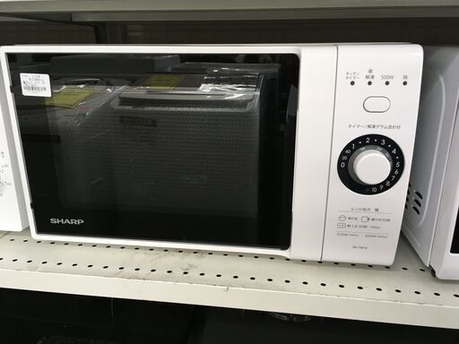 シャープ 電子レンジ 18L ホワイト系SHARP RE-TM18-W2023年製 高年式!一人暮らし シンプル (JGサカイ石津店) 石津川のキッチン家電《電子レンジ》の中古あげます・譲り ...