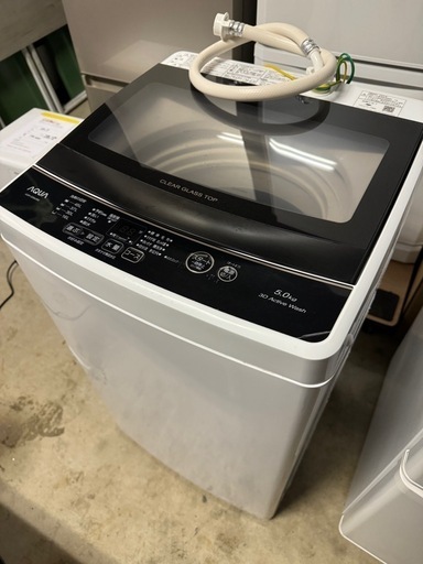 【AQUA】 【ほとんど使用なし！】アクア 全自動電気洗濯機 5kg AQW-G5MJ 2022年製 (富山リサイクル ) 新富山口の生活家電 ...