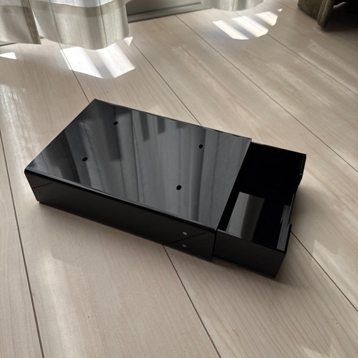 FEMELI 取り付け引き出し デスク下収納ボックス 机下 両面テープ/ネジ付き アクリル製 小物入れ 卓下式収納ケース 引き出し隠し ...